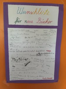 Wunschliste für neue Bücher! – Waldschule Montabaur